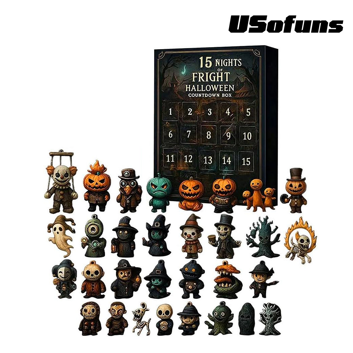 Nights of Fright Halloween Countdown Box – Usofuns