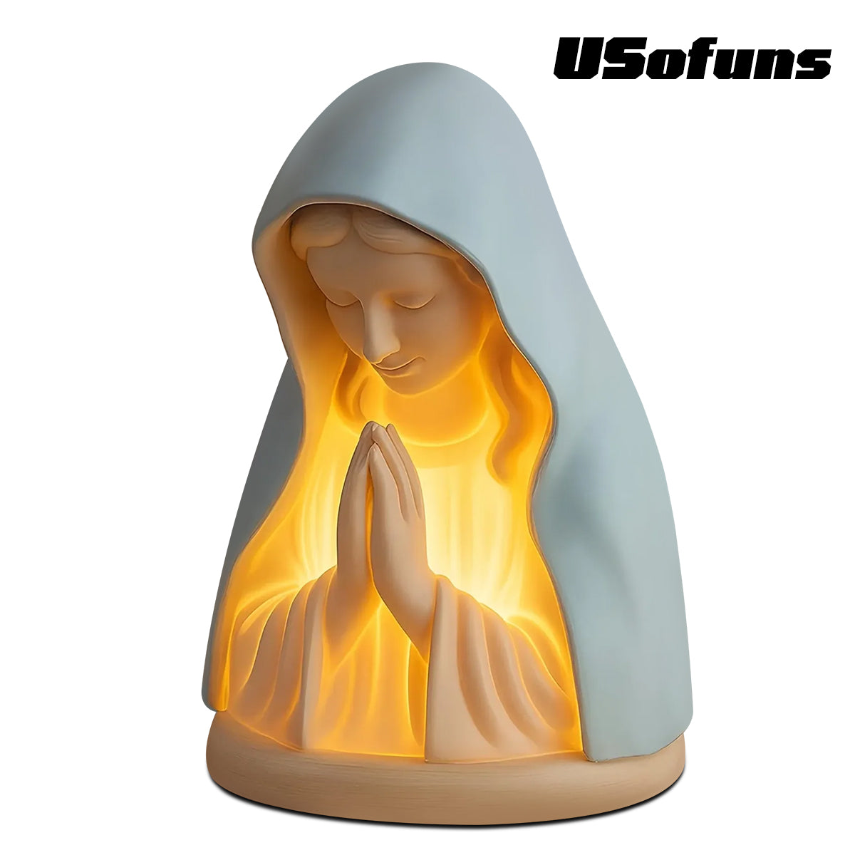 Virgin Mary Prayer Night Light – Usofuns